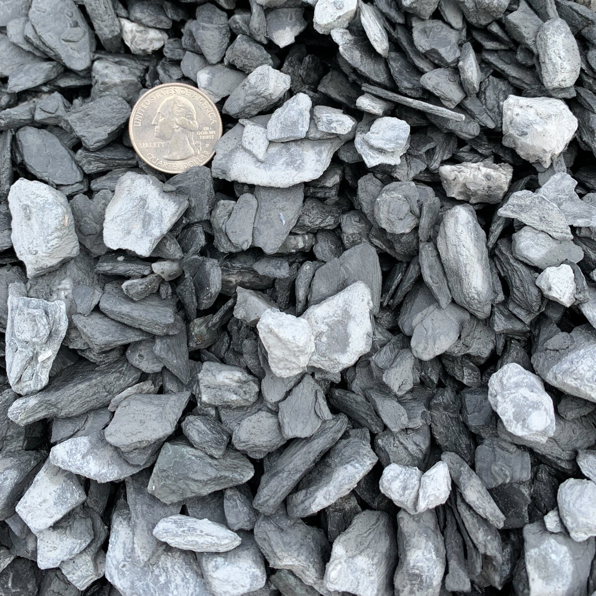 Bulk Slatescape Decorative Landscape Gravel Mini L - 8 (1 Ton Bulk Bag ...