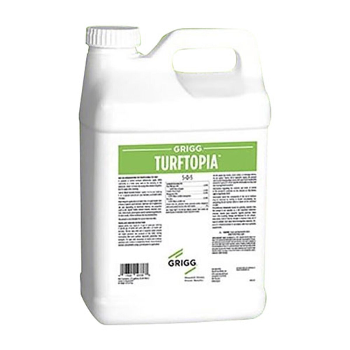 BRANDT GRIGG TurfTopia Fertilizer 5-0-5 0.2Mn 0.003Mo 0.2Zn 2.5 gal ...
