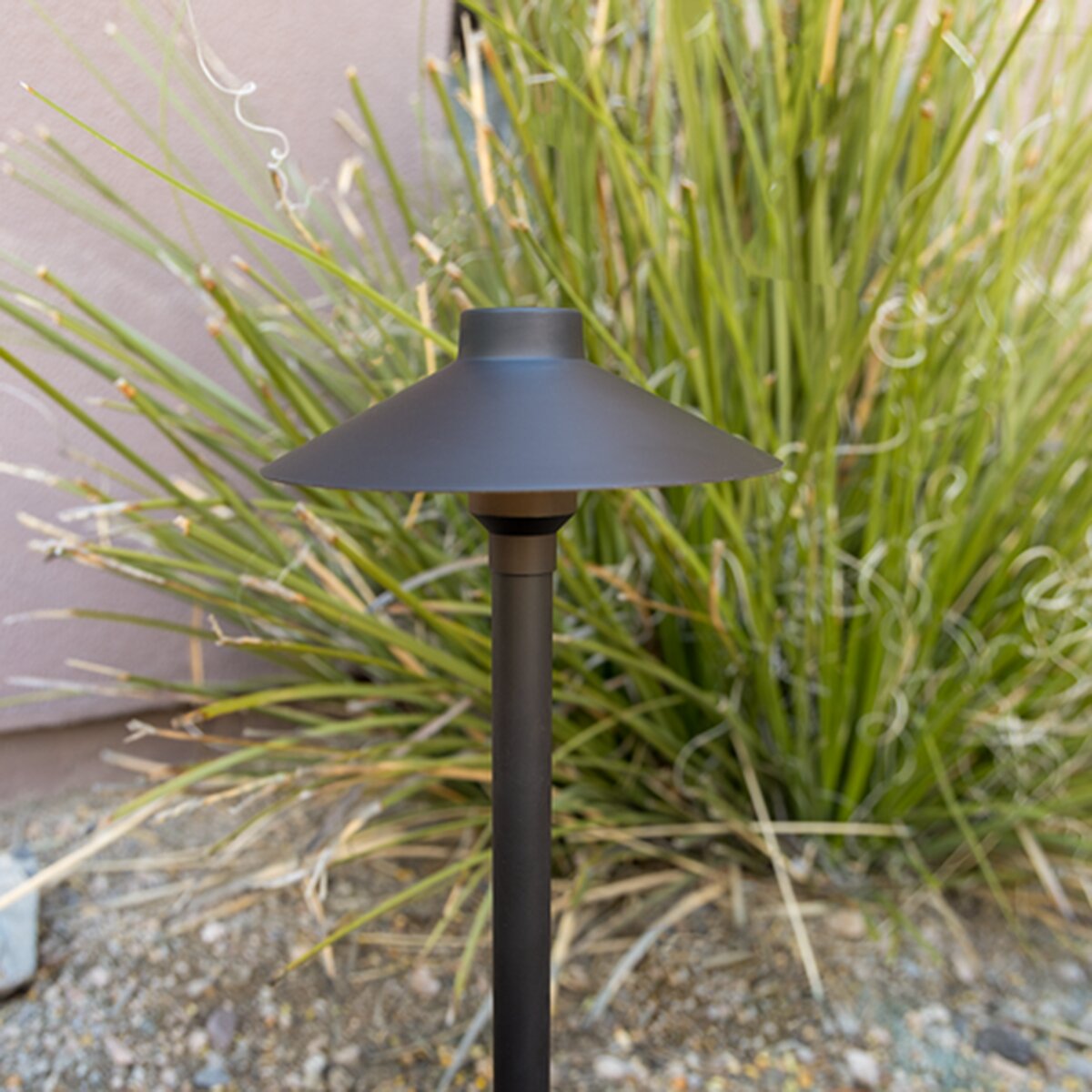 Brilliance Metal Works Black Diamond Path Light NO LAMP Blackened Brass ...