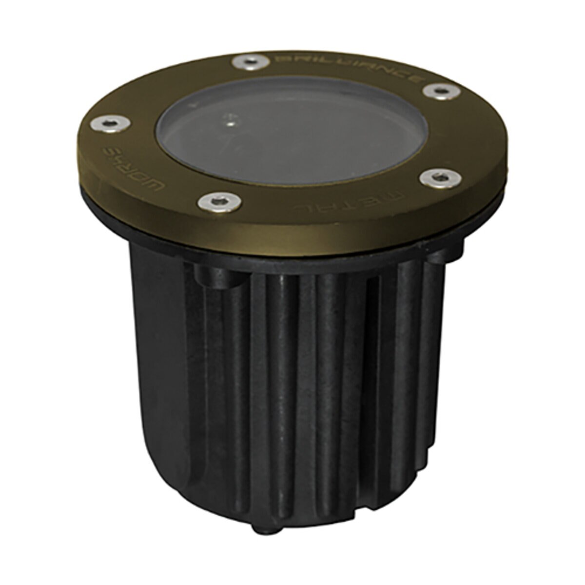 Black Diamond MR16 Flat Top Well Light, Bronze w/MR16 Socket No Lamp ...