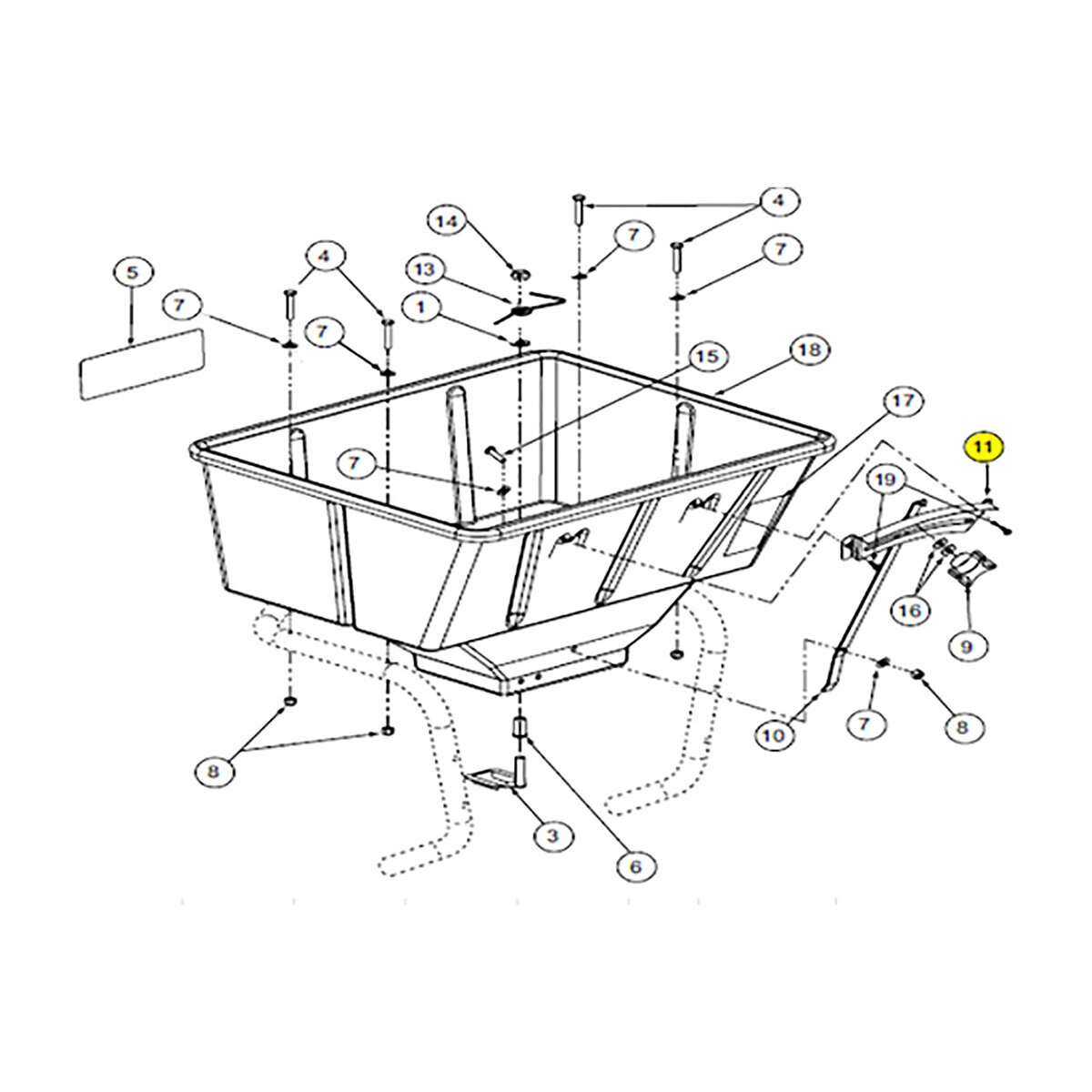 Control Plate Rate 50LB Spreader | SiteOne US