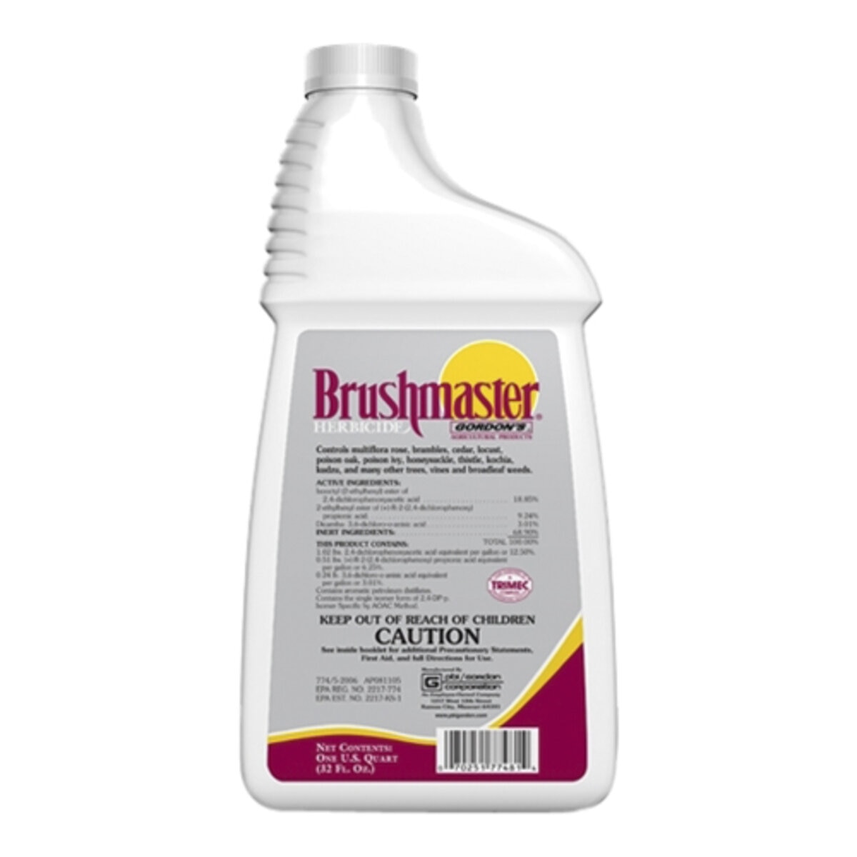 PBI Gordon Brushmaster Post Emergent Liquid Herbicide 32 fl oz. Bottle ...
