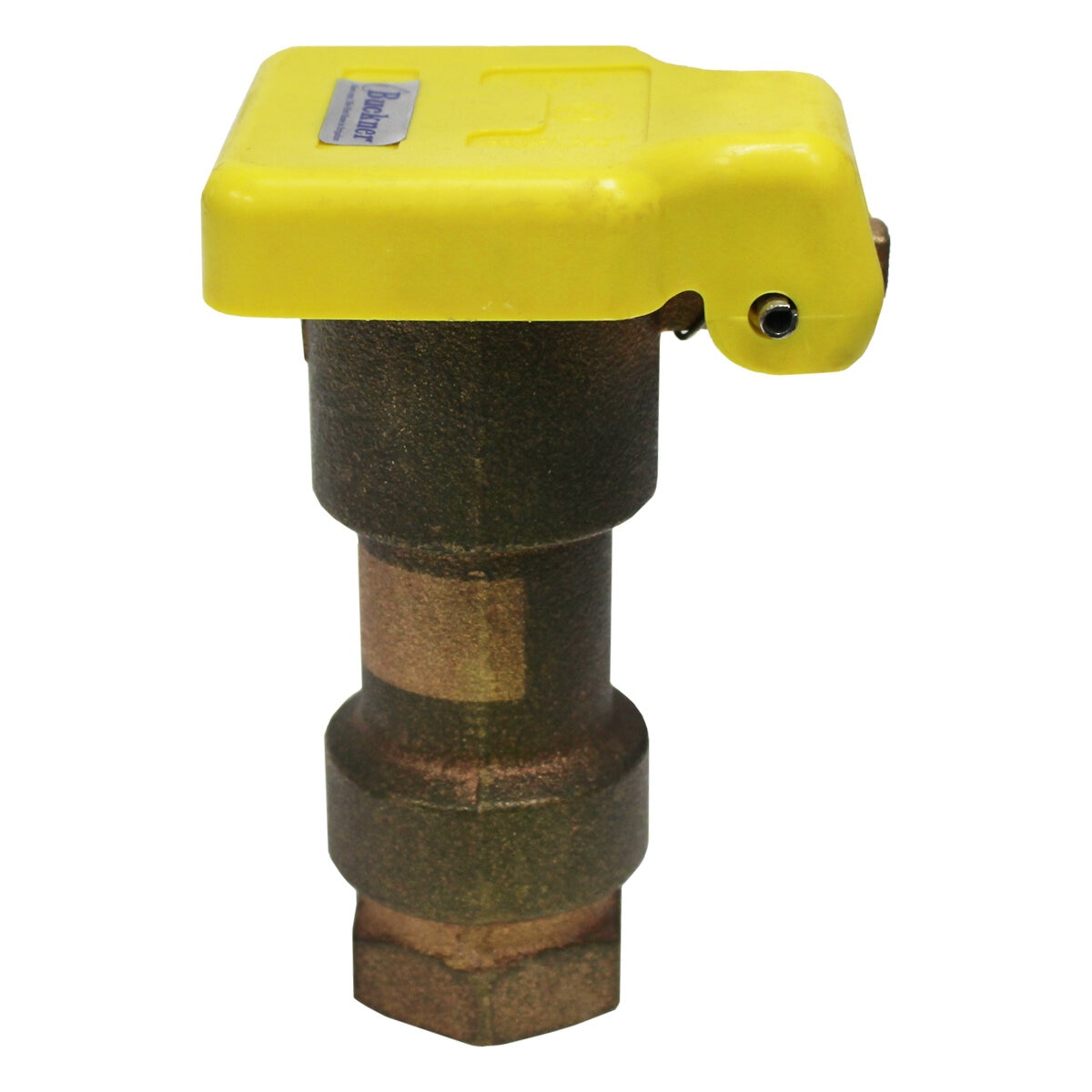 Buckner Quick Coupling Valve 1 in. FIPT Inlet Double Slot with Yellow ...