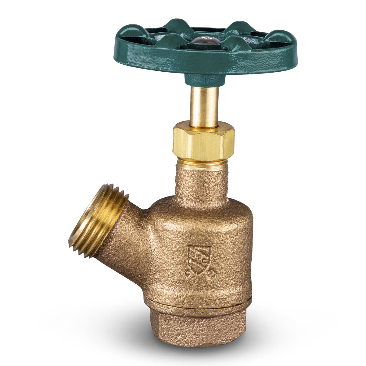 3/4 in. x 3/4 in. Garden Valve Inverted Nose Fnpt Brass Buckner ...
