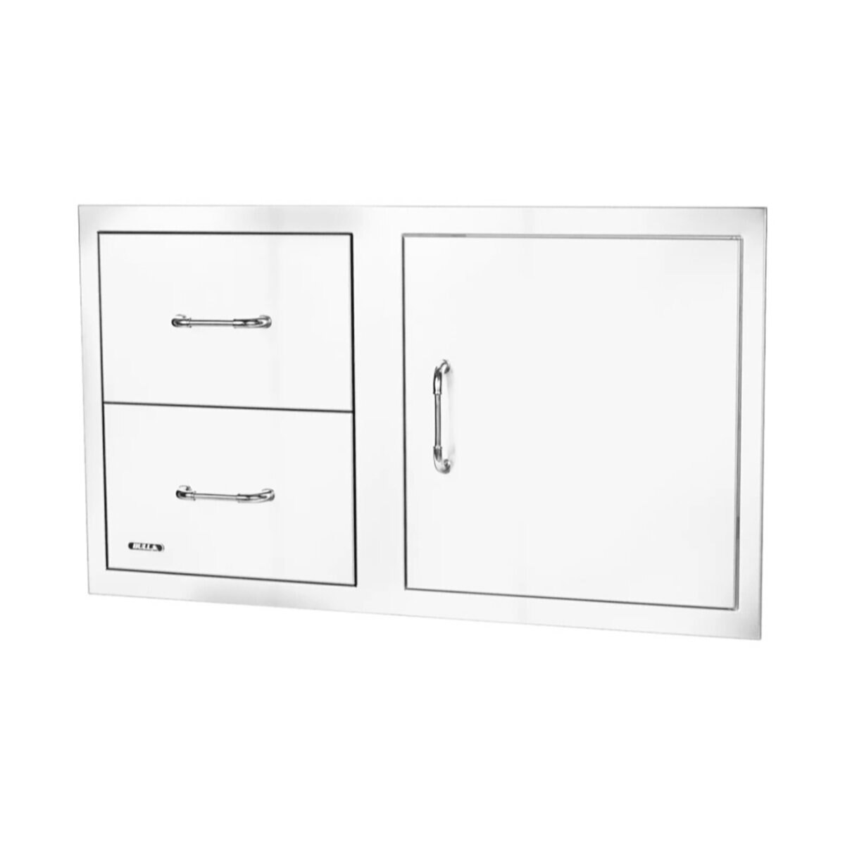 Bull Outdoor 30 in. Stainless Steel Single Stoarage Door & 2 Drawer ...