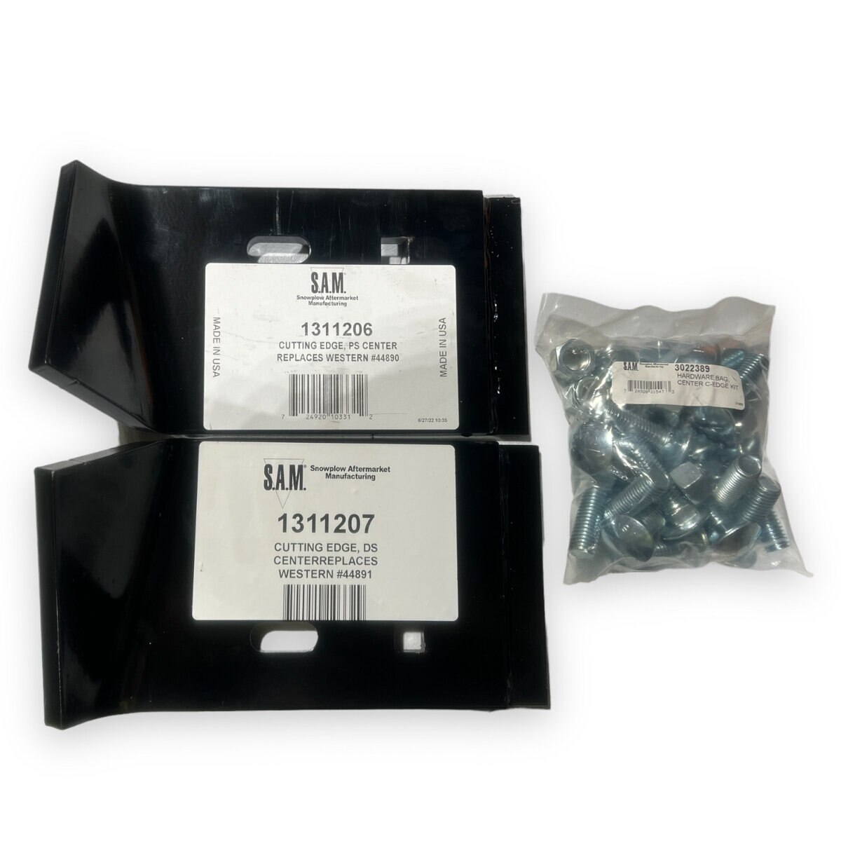 Buyers Products V-Plow Center Cutting Edge Kit-Replaces OEM #44894 ...
