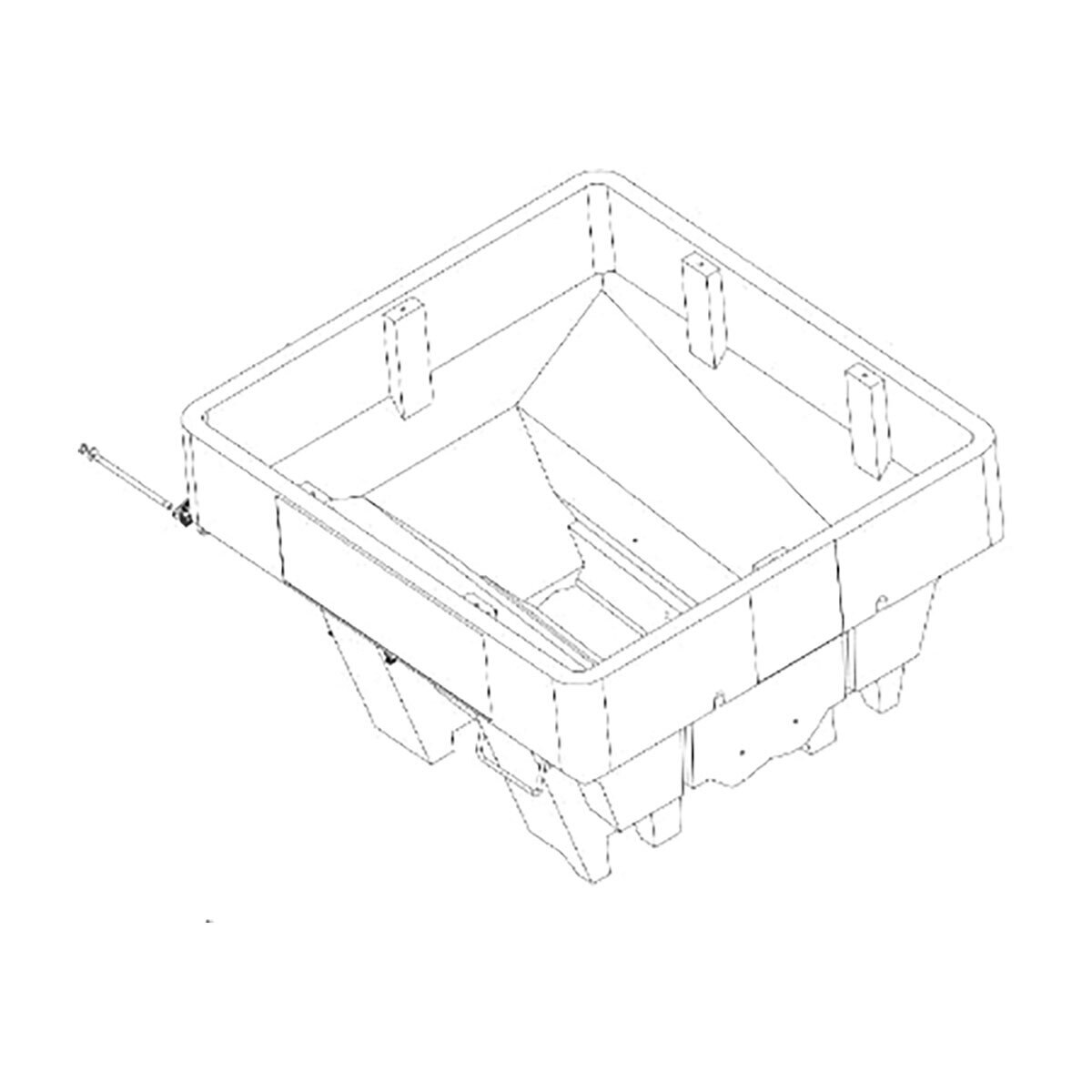 Buyers Products SaltDogg Hopper Poly Model For SaltDogg SHPE0750 ...