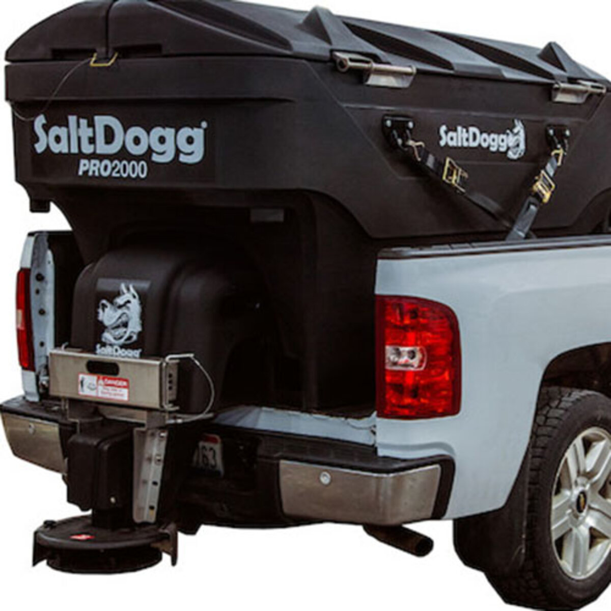 Buyers Products SaltDogg PRO2000 2.0 Cubic Yard Electric Poly Hopper ...