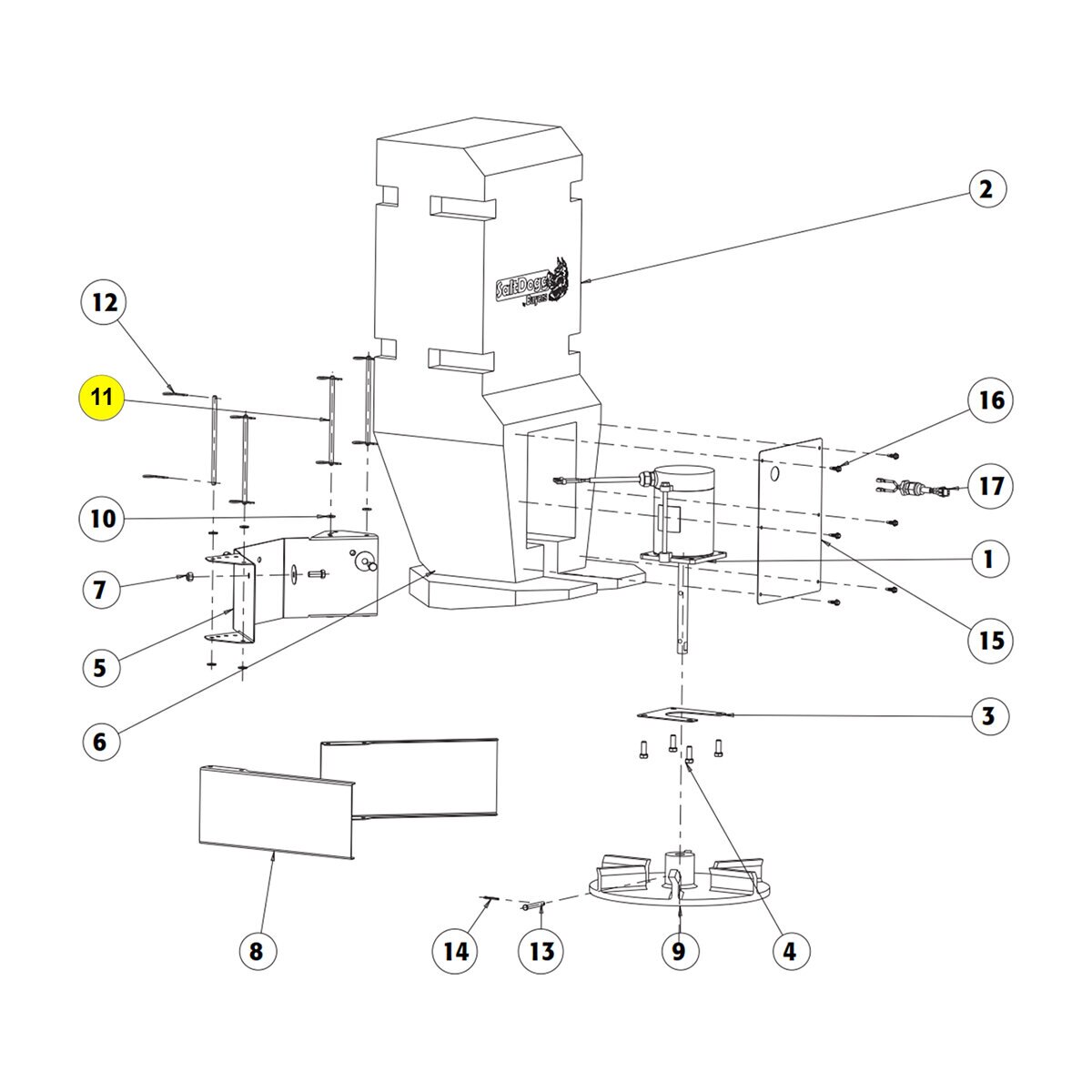 Buyer Product Baffle Chute Pin | SiteOne US