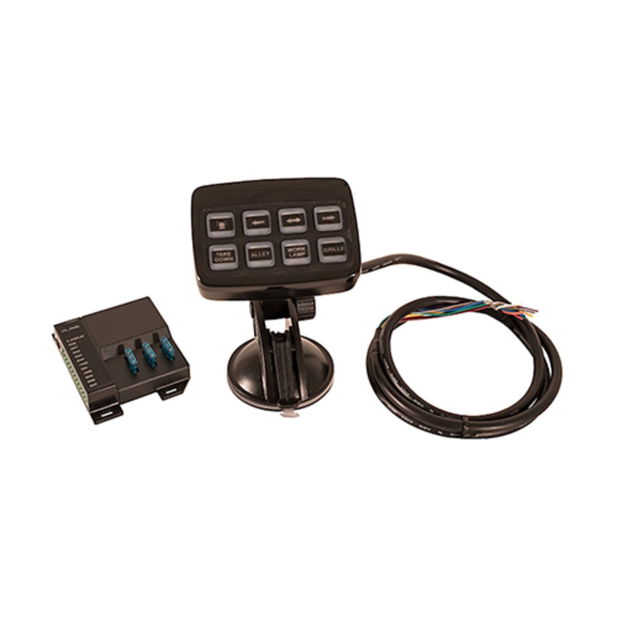 Buyers Products 8 Function Programmable Pre-Wired Switch Panel For ...