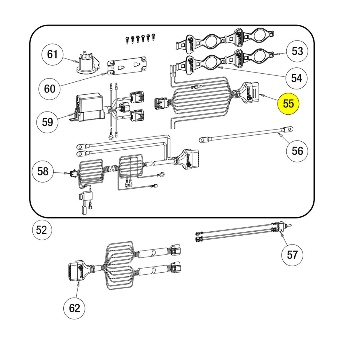 Buyers Products SnowDogg X20 Small Spring Cage Kit | SiteOne US