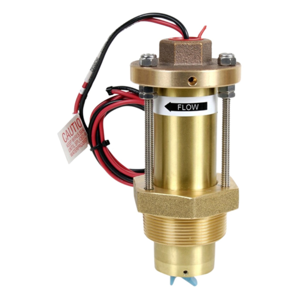 Calsense Flow Sensor Insert Wired Saddle Mounted 2 in. NPT (for Lg. Dia ...