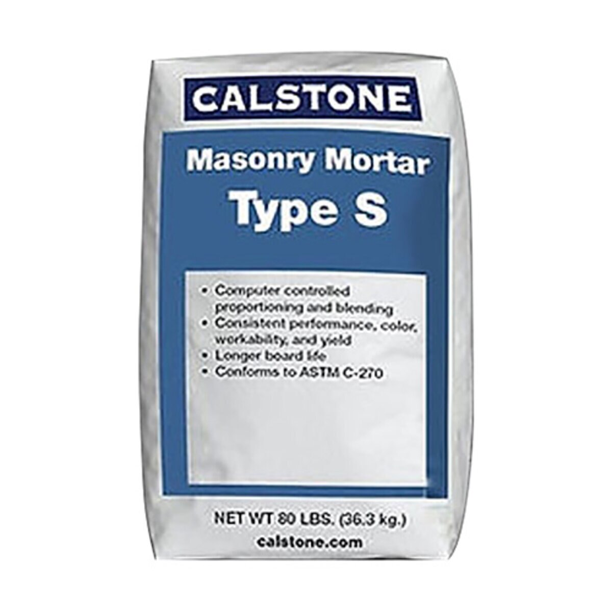 Calstone Type S Mortar Gray 80 lb. Bag | SiteOne US