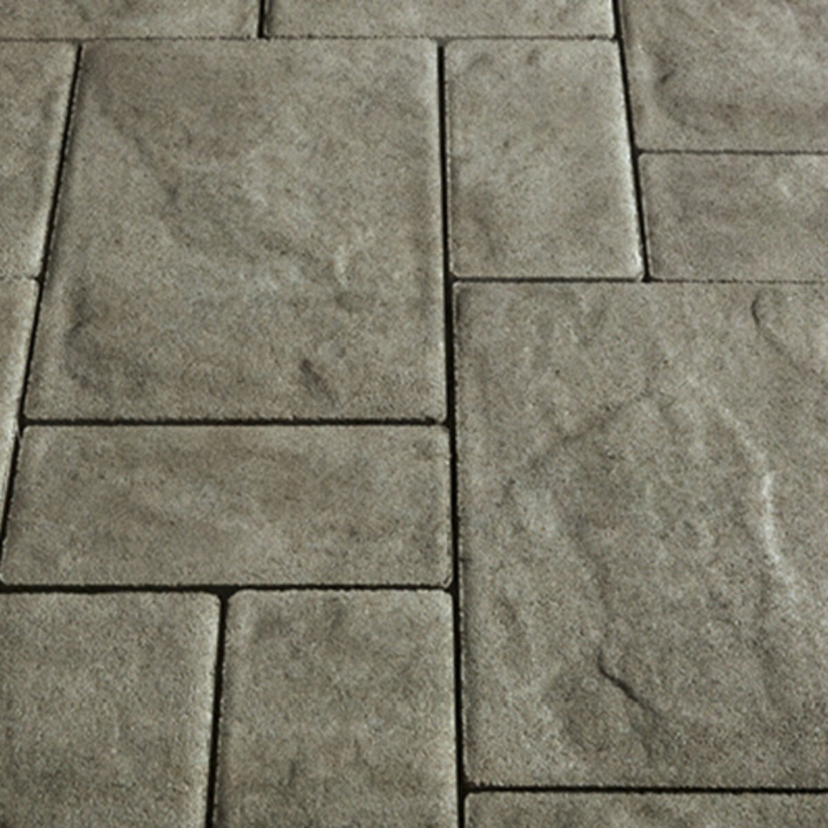 Cambridge Ledgestone Paver Textured 3 pc. Design Kit Onyx/Natural 2-3/8 ...