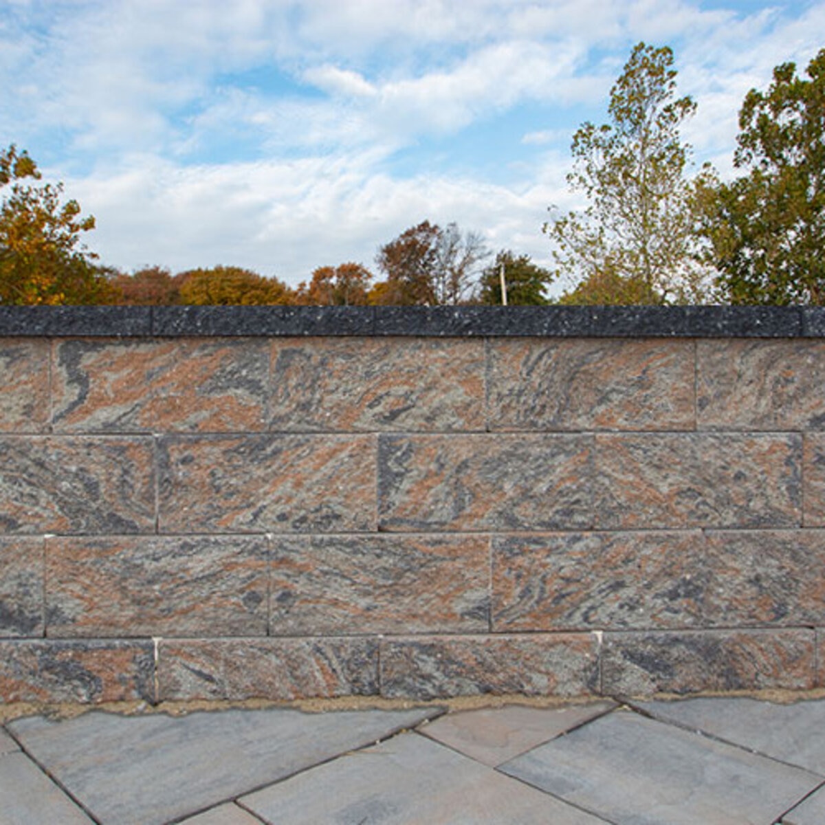 Cambridge Sigma Plus Wall Split Face Toffee/Onyx 16 in. x 12 in. x 6 in ...