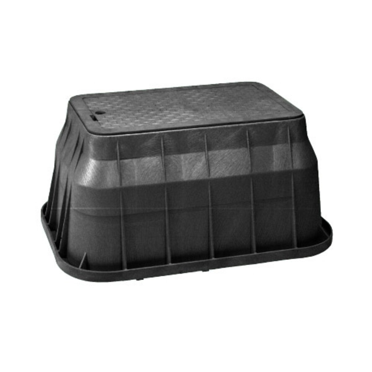 Carson Spec Valve Box Rectangle 13 in. x 24 in. x 12 in.H Black Box ...