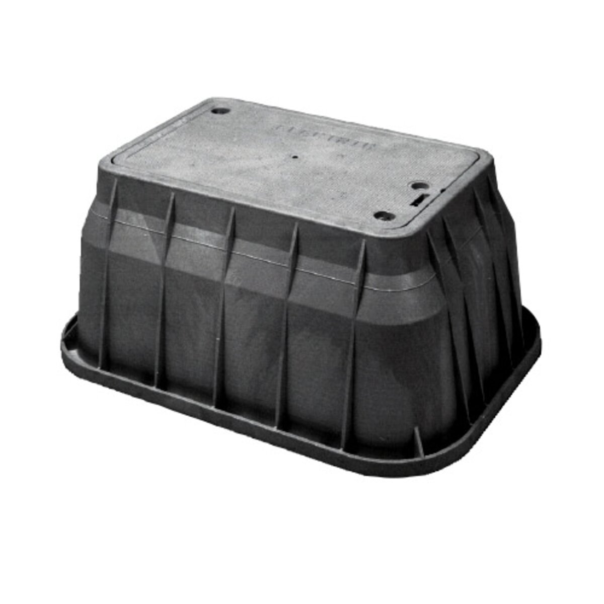 Carson Spec Valve Box Rectangle 13 in. x 24 in. x 15 in.H Black Box ...
