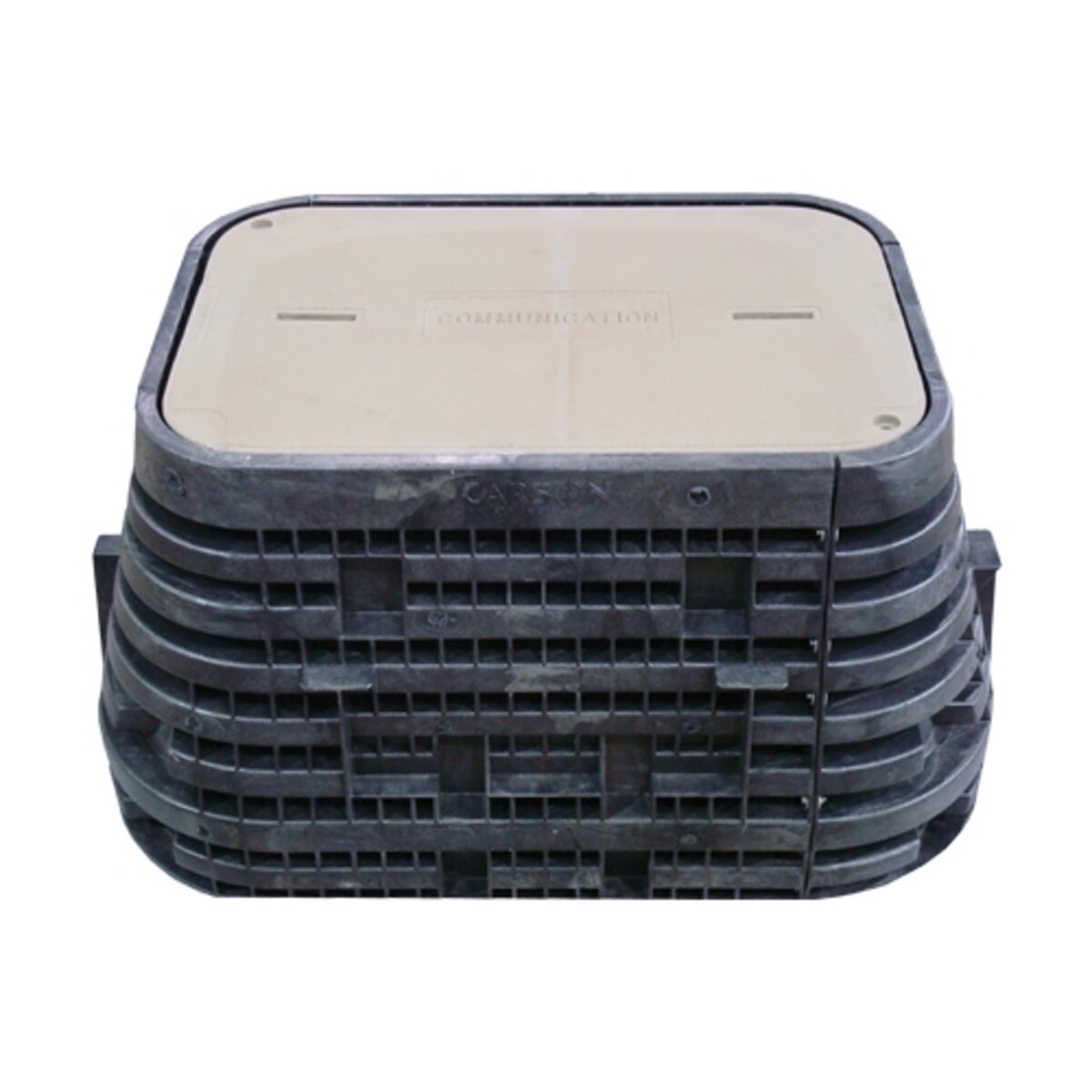 Carson Spec Valve Box Rectangle 24 in. x 36 in. x 24 in.H Gray Box/Gray ...