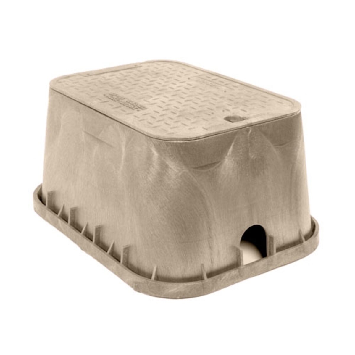 Carson Spec Valve Box Rectangle 12 in. x 20 in. x 12 in.H Tan Box/Tan ...