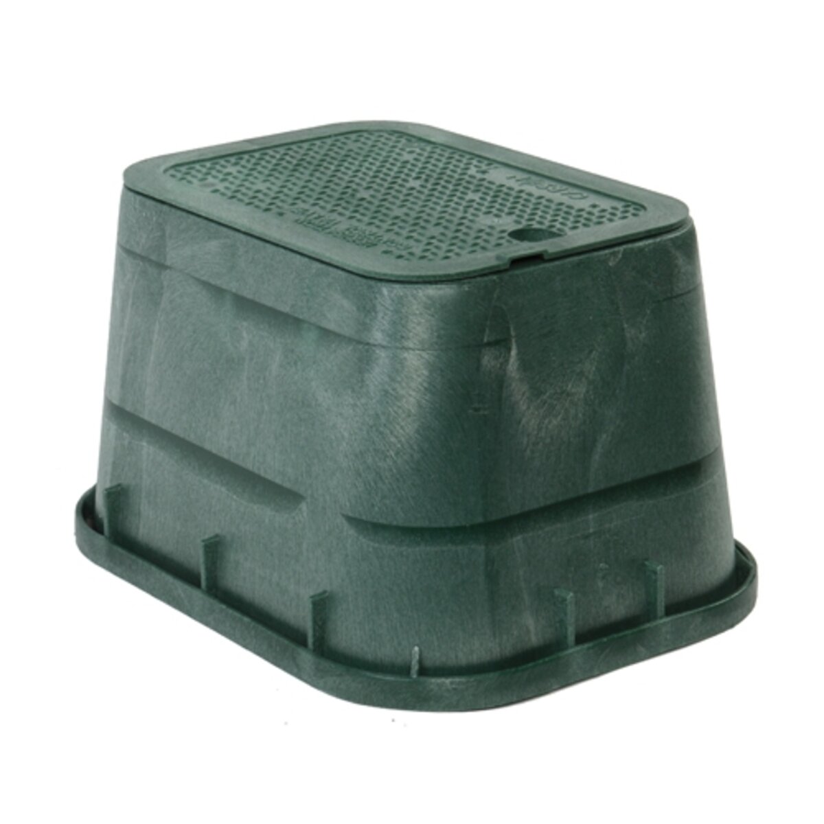 Carson Spec Valve Box Rectangle 14 in. x 19 in. x 12 in.H Green Box ...