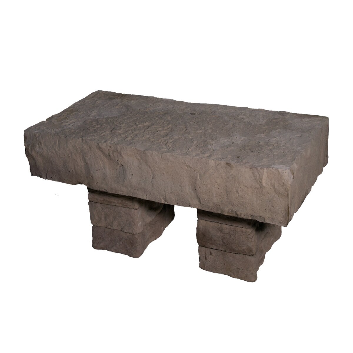 Castohn Bench Kit Dimensional 36 in. x 18 in. x 19 in. Silver Legacy ...