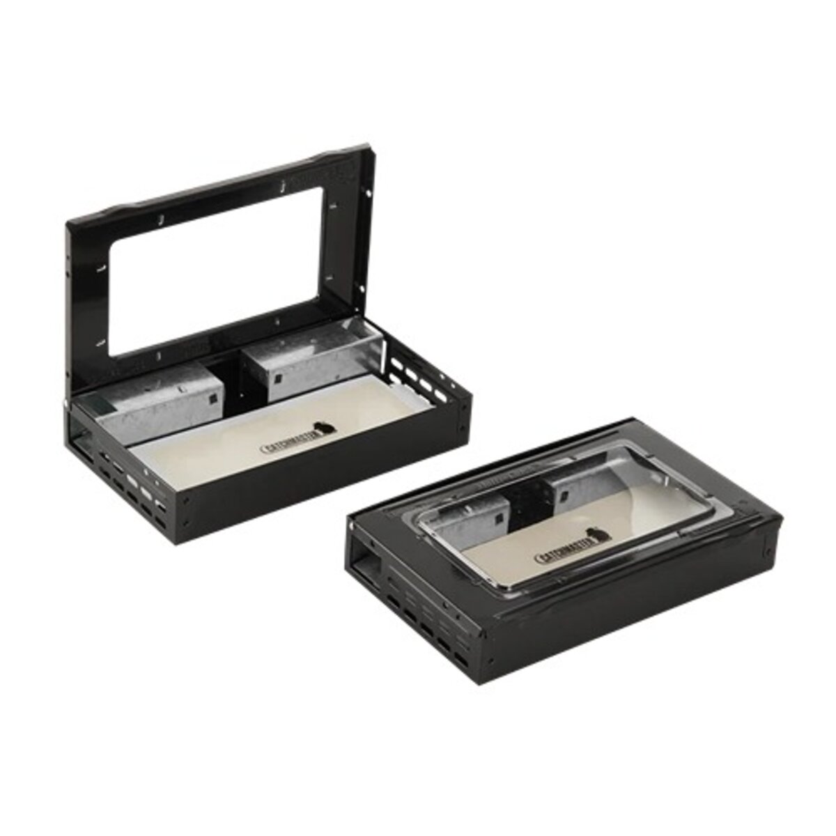 Catchmaster Multi-Catch Mouse Trap -Clear Lid- Black (12/case) | SiteOne US