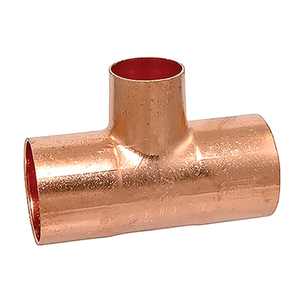 Reducing Tee Fitting Wrought Copper C x C x C 1-1/2 in. x 1-1/2 in. x 3 ...