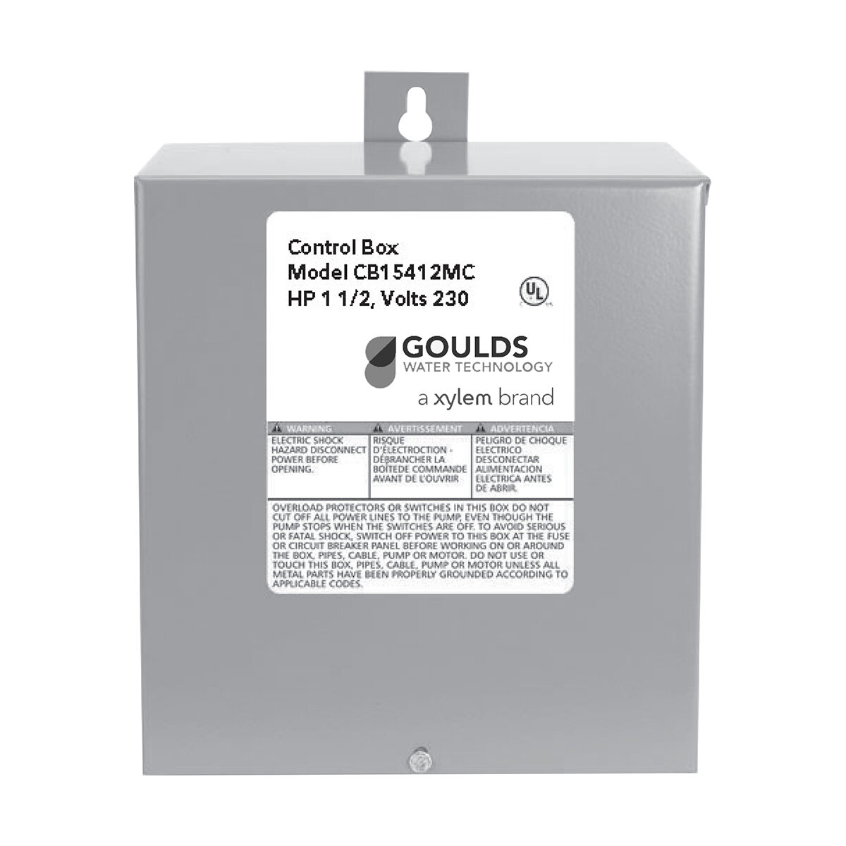 Centripro Sub Control Box 3HP/230V/1PH | SiteOne