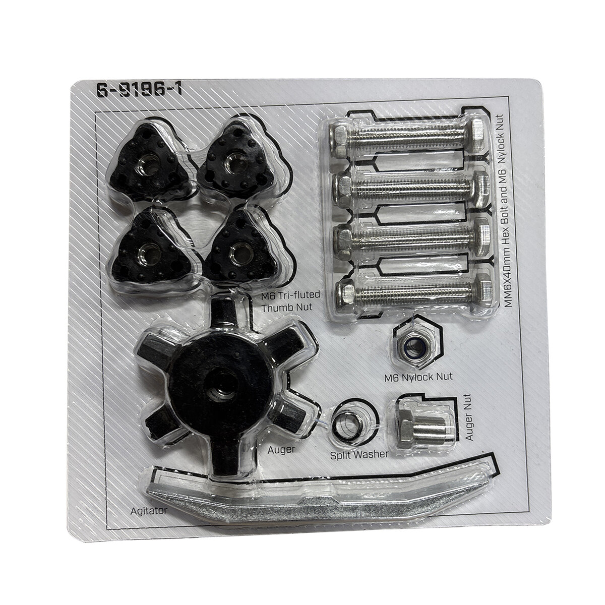 Chapin Stainless Steel Replacement Augers & Nuts Bent Kit | SiteOne US