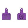 Christy's Recycled Water ID Tag Purple | SiteOne US