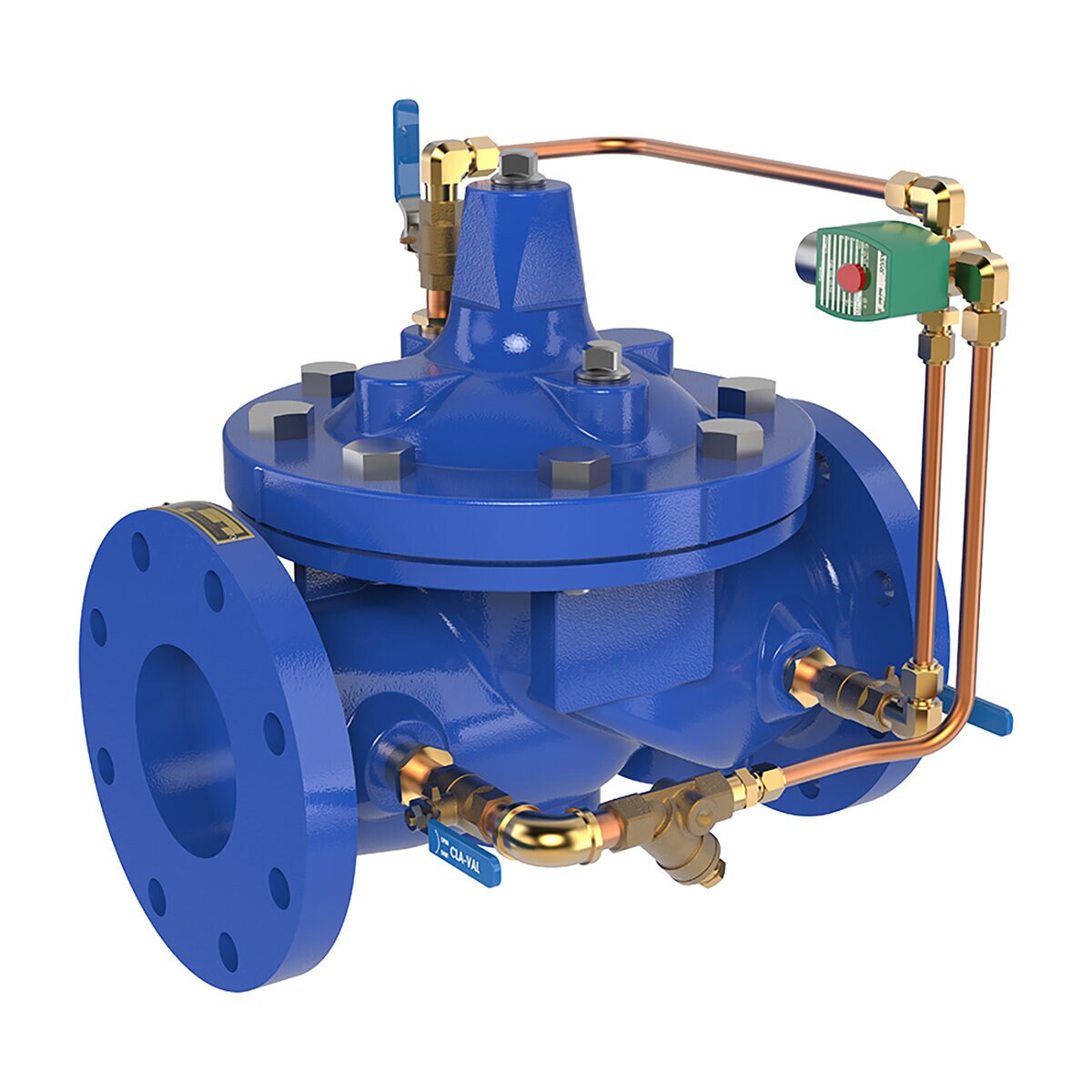 Cla-Val KC 300VG Solenoid Control Valve 3 in. Grooved Ends 24/60 ...