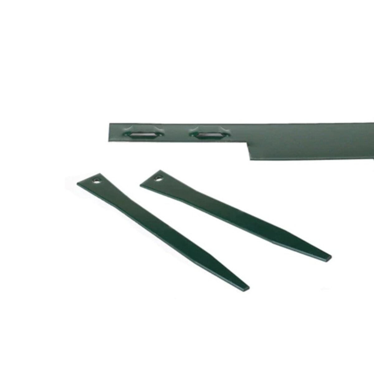 Colmet Steel Landscape Edging Green 7 Gauge 3/16 in. x 4 in. x 10 ft ...