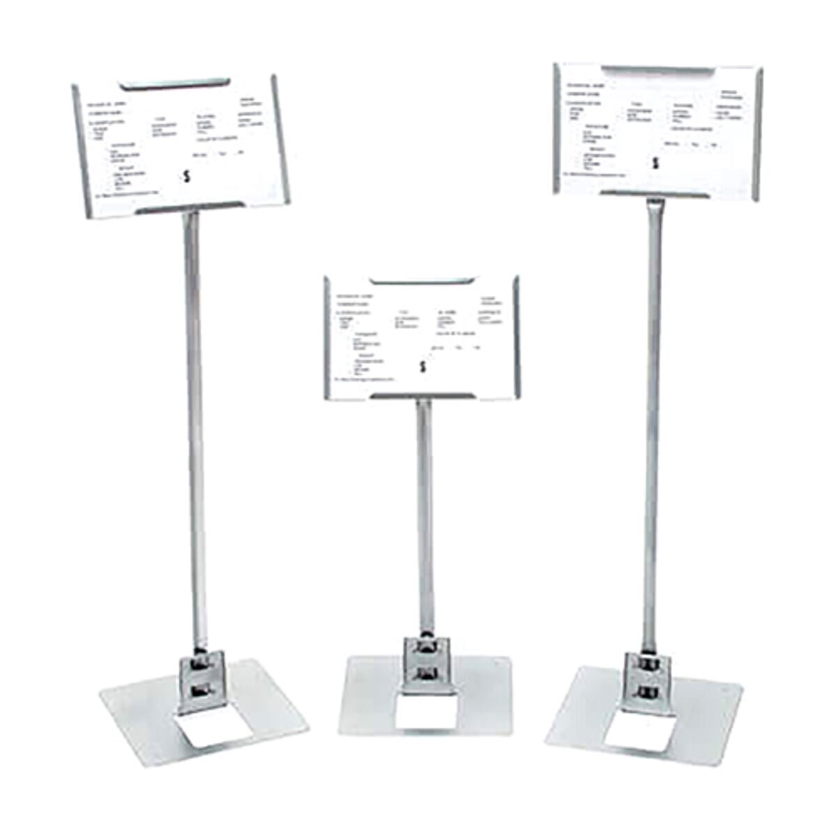 Colmet Sign Card Vinyl Plain White 5 in. X 4 in. (25 cards/pack ...