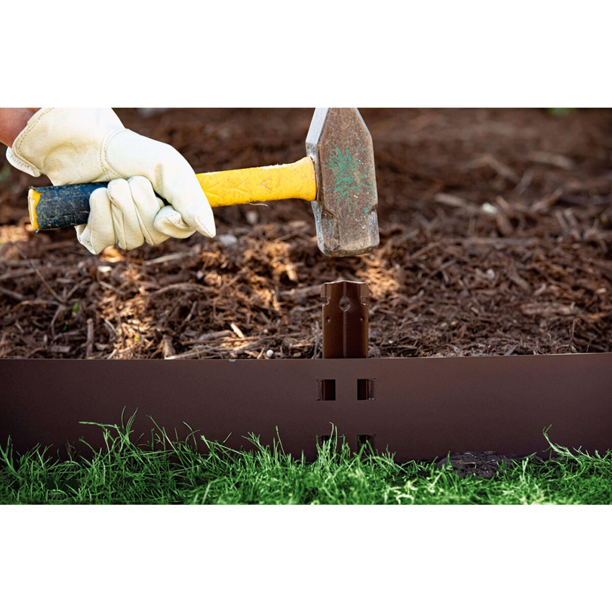 Col Met Edging Installation