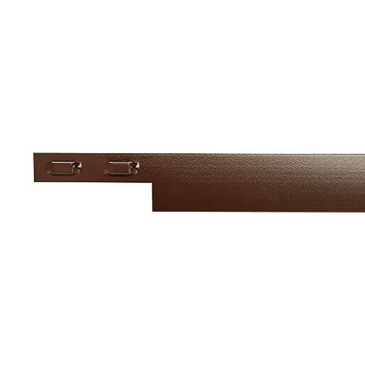Colmet Steel Landscape Edging Brown 7 Gauge 3/16 in. x 4 in. x 16 ft ...