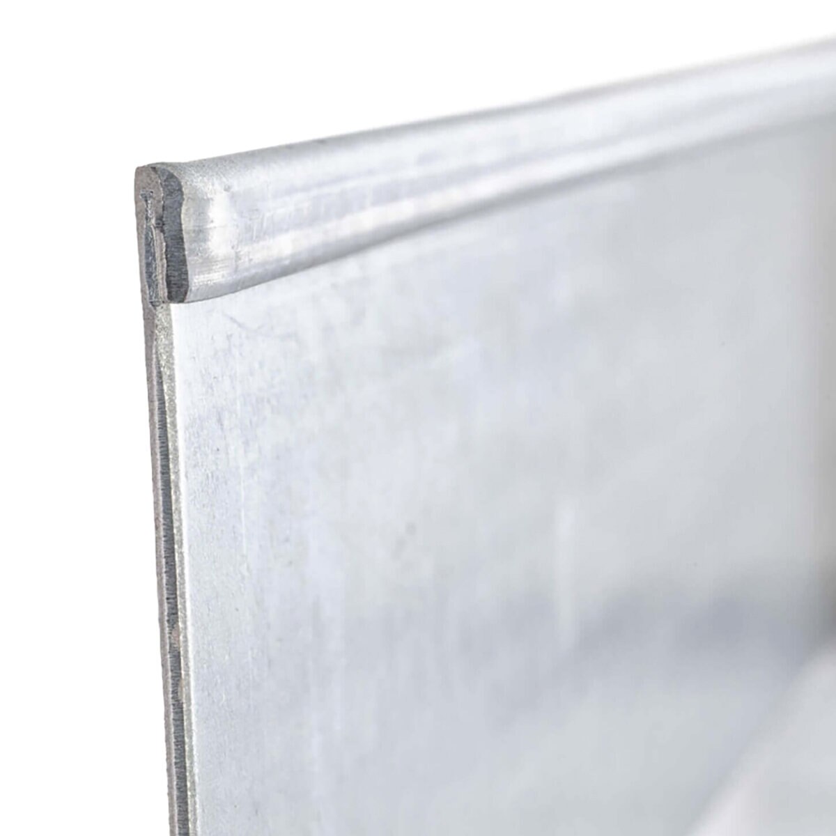 Colmet Roll-Top Steel Landscape Edging Galvanized 20-gauge x 4 in. x 8 ...