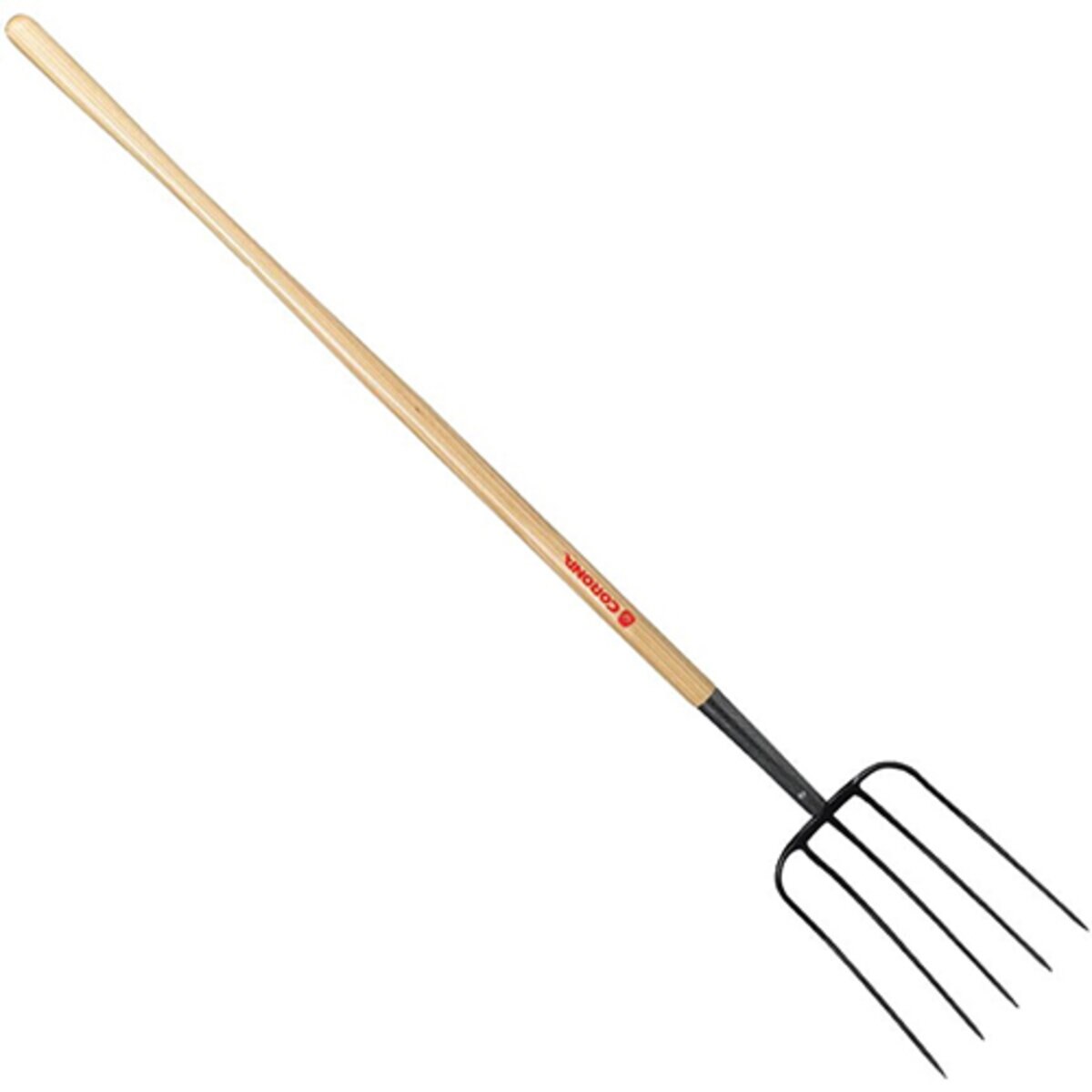 Corona Max Manure Fork 5 Tine Steel Head 54 in. Wood Handle | SiteOne US