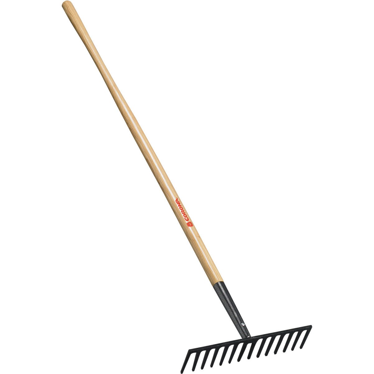 Corona Max Level Head Rake 14 Tine Steel Head 60 in. Wood Handle | SiteOne
