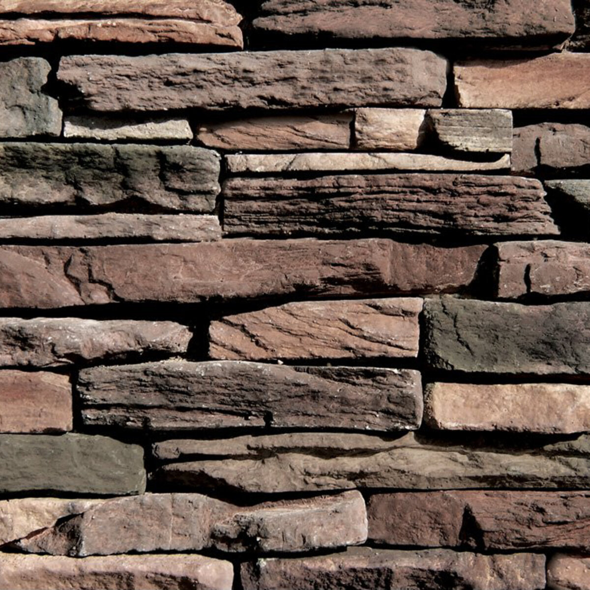Coronado Stone Eastern Mountain Ledgestone Coastal Brown Flats Big Box ...