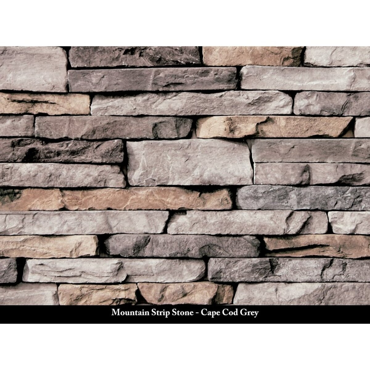 Coronado Stone Strip Stone White Without Mica Flats Big Box (120 sq. ft ...