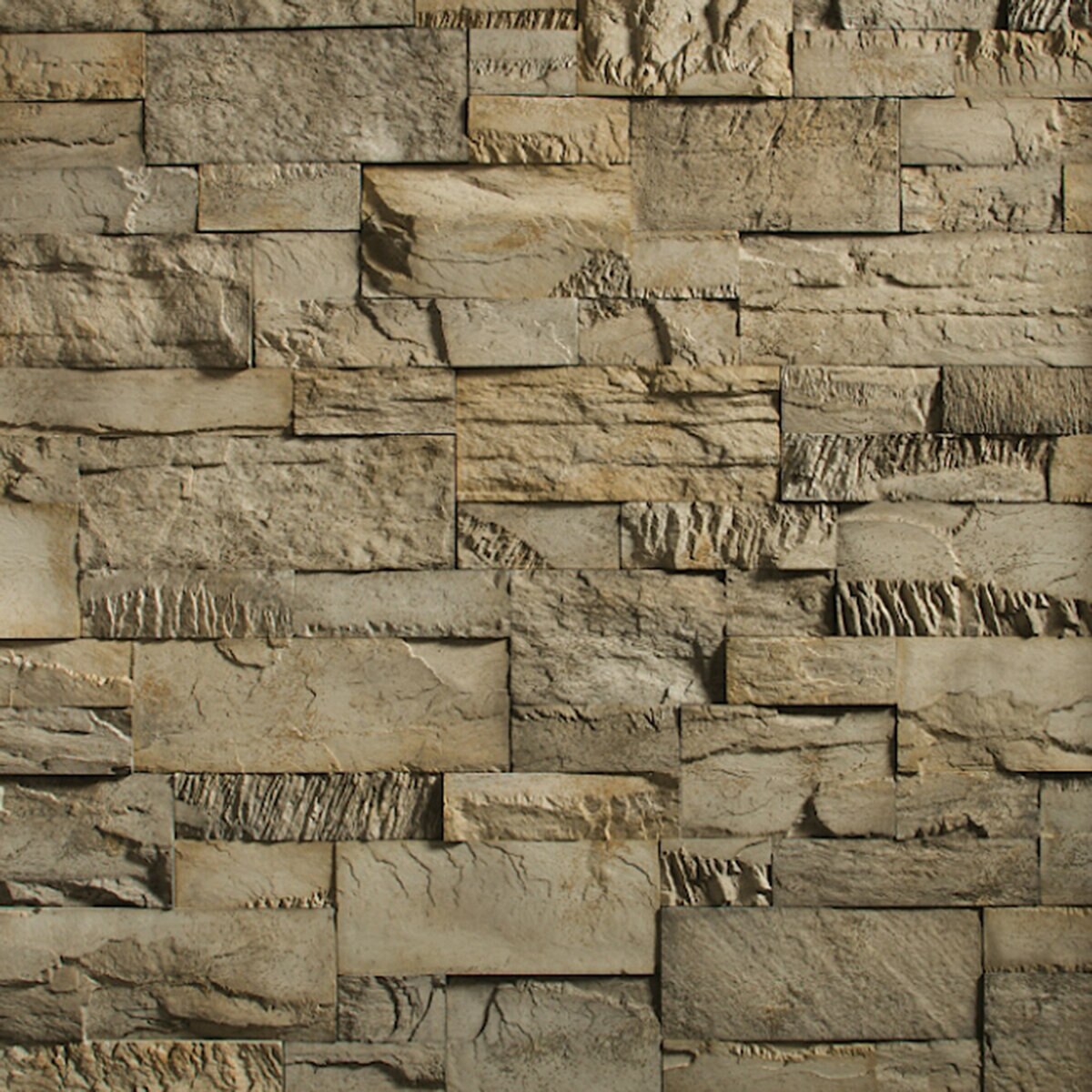 Creative Mines Split Modular Corners 2.5 in. Mountain Lion Small Box (8 ...