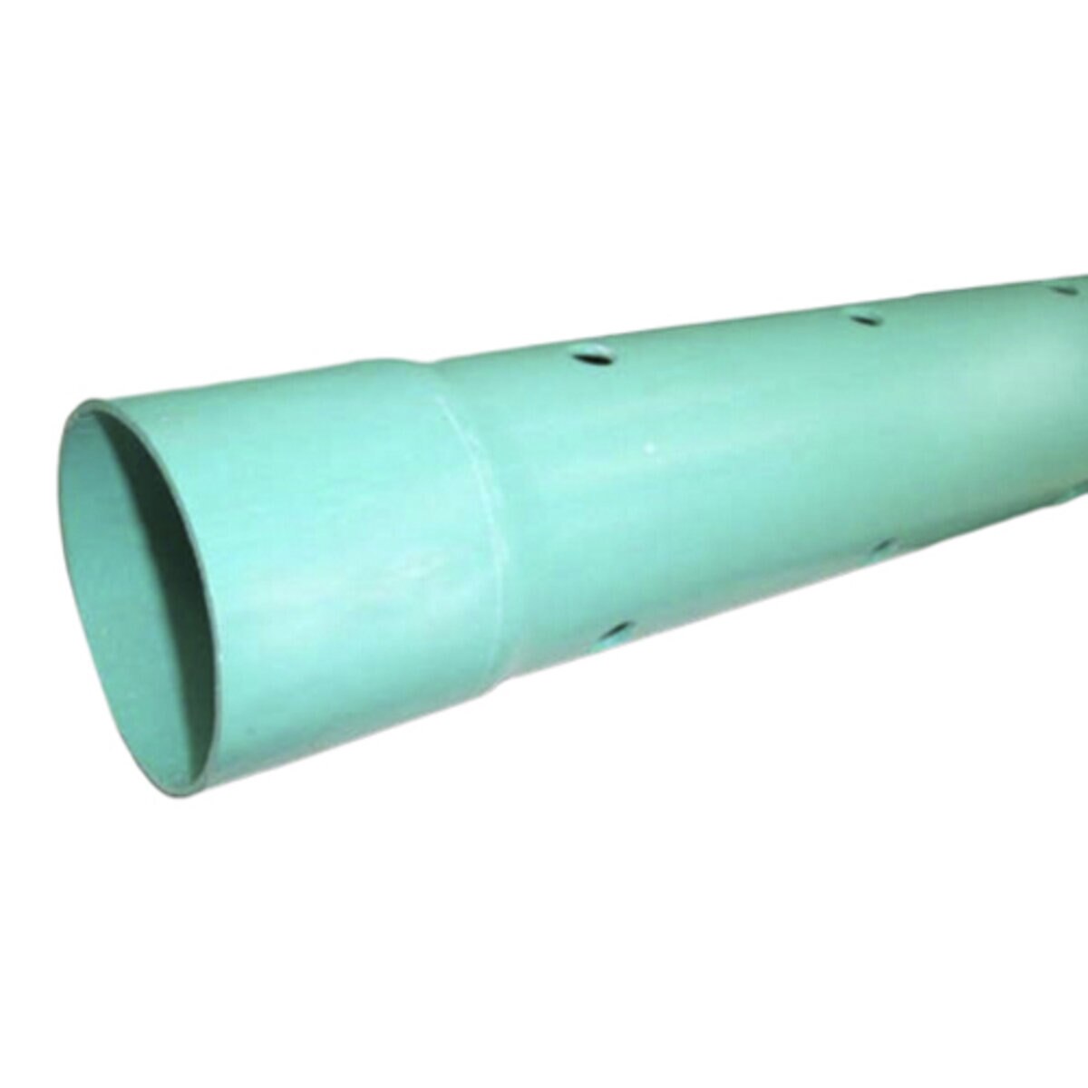 PVC Perforated Sewer and Drain Pipe 4 in. x 20 ft. SDR-35 Bell End ...