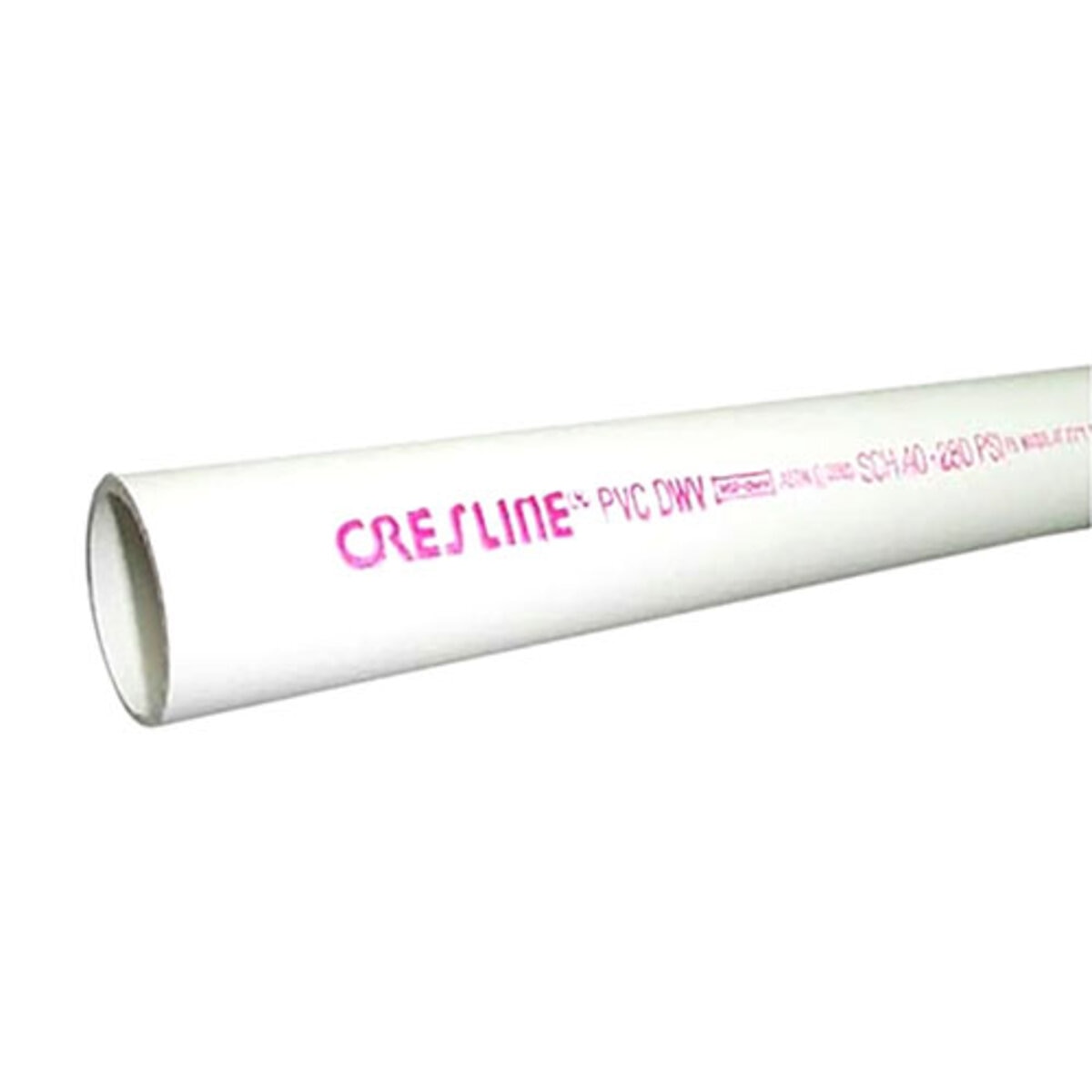 Cresline PVC Solid Pipe IPS Sch 40 4 ft. x 10 ft | SiteOne US
