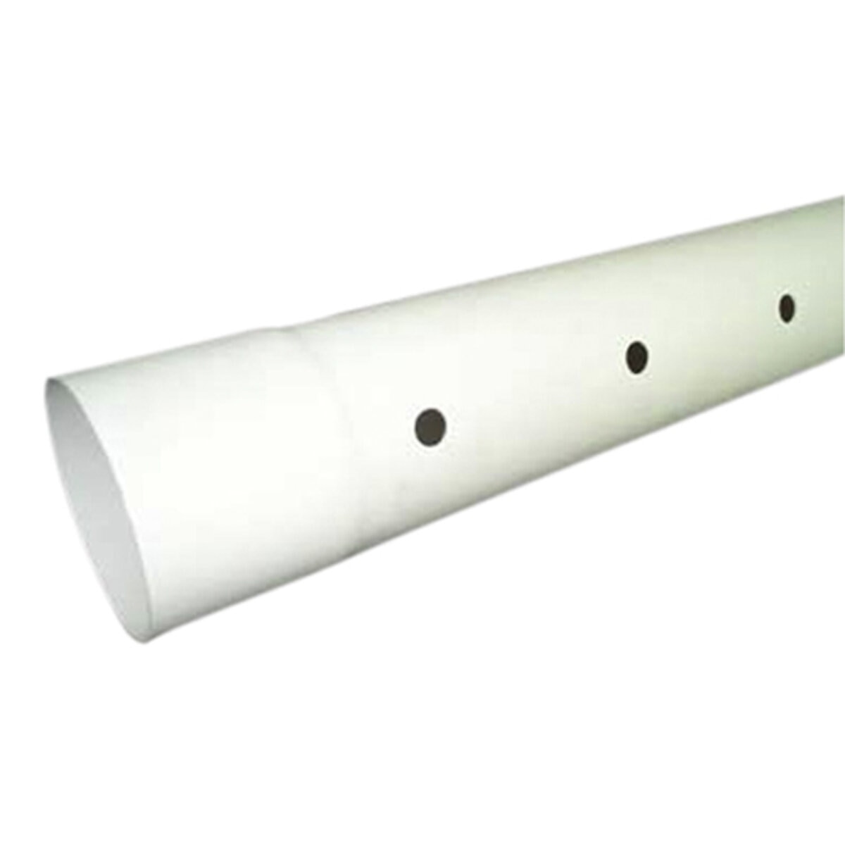 PVC Perforated Sewer & Drain Pipe 3 in. x 10 ft. D2729 Bell End ...