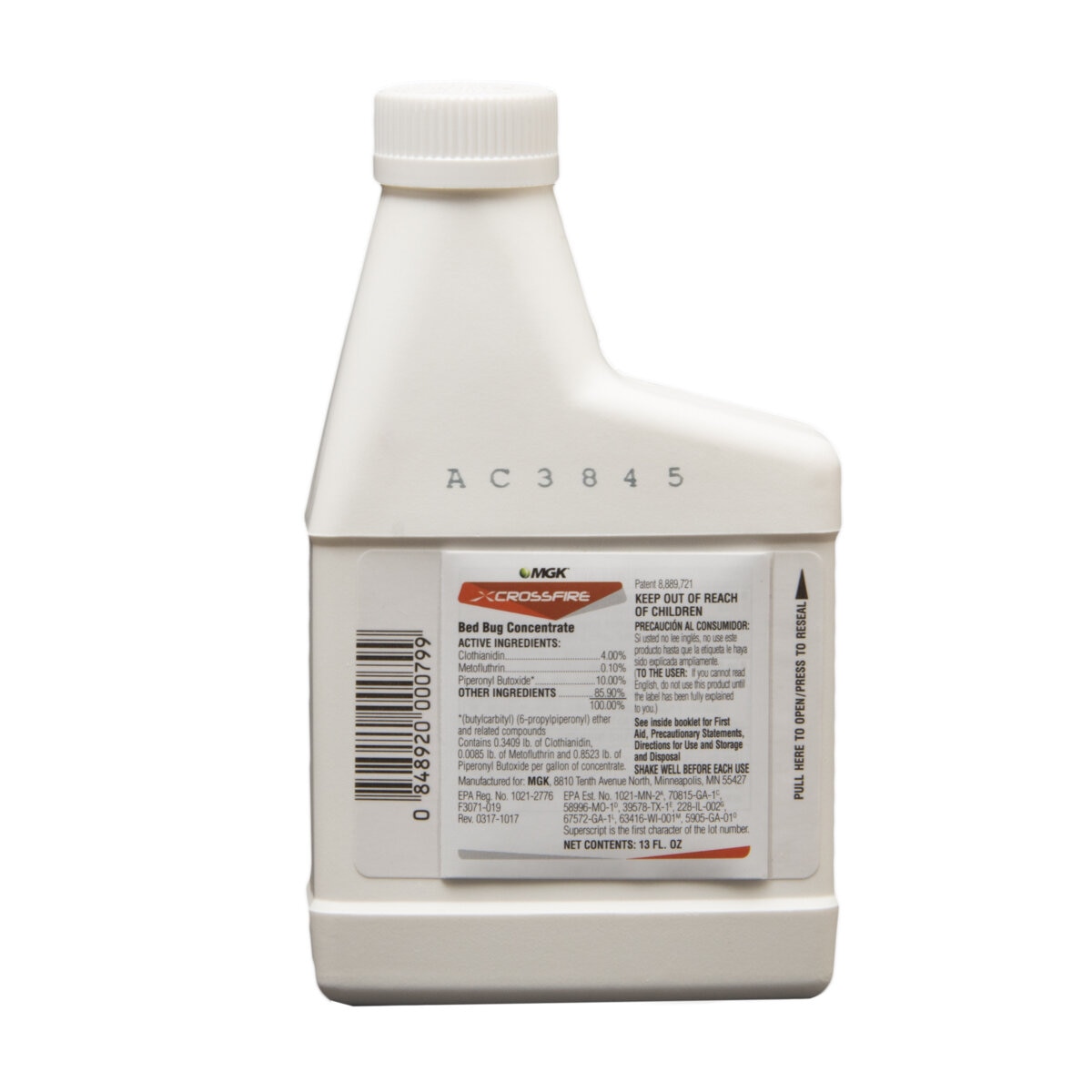 Crossfire Pesticide for Bed Bugs: Label & Product Info | SiteOne