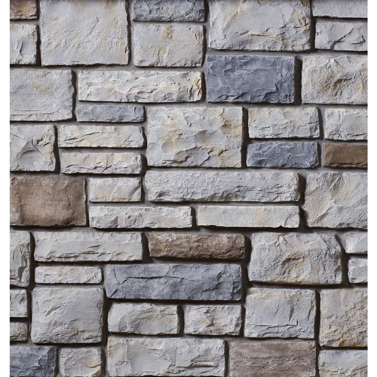 Cultured Stone Cobblefield Corners Echo Ridge Big Box (64 ln. ft./box ...