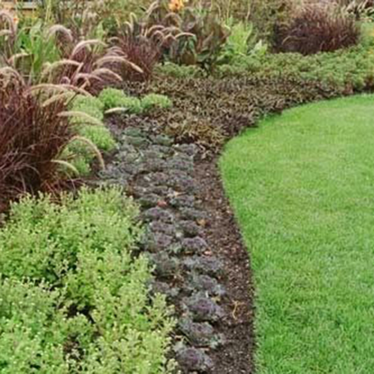 Curv-Rite 3000 Series Aluminum Landscape Edging Deco-Black 1/8 in. x 4 ...