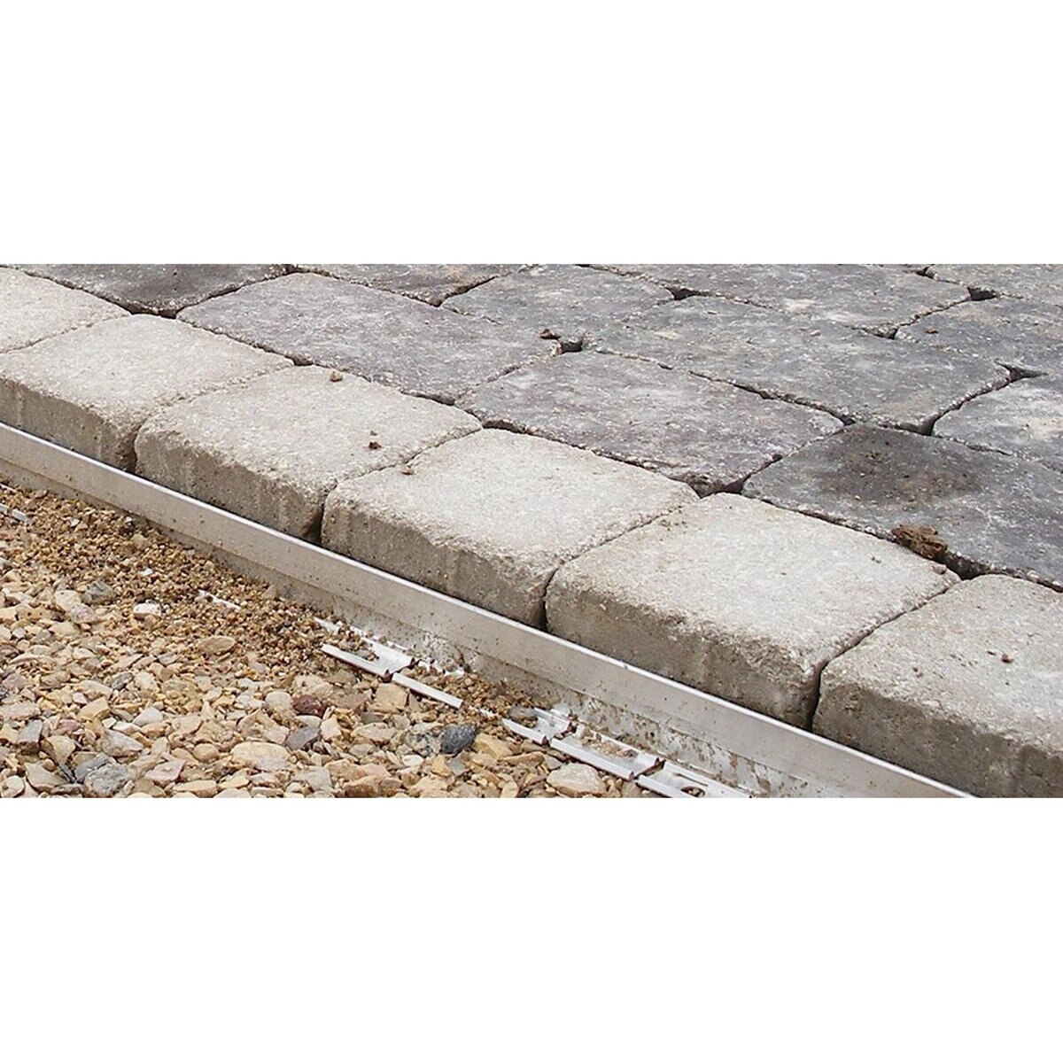 Curv-Rite Stable Edge Rigid Aluminum Paver Restraint 1/8 in. x 1-5/8 in ...
