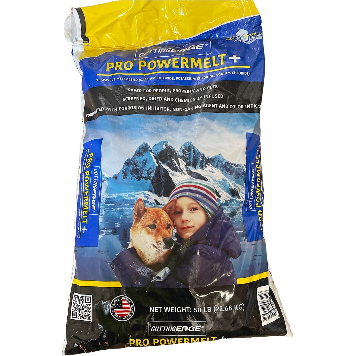Blank Industries Cutting Edge + Professional Granular Ice Melt (Bag 50 ...