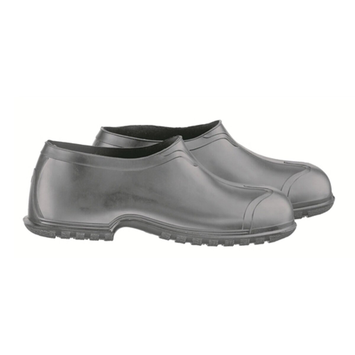 Dunlop Overshoe Boot Slip-On PVC Plain Toe Black 4 in. XXL (Shoe Size ...